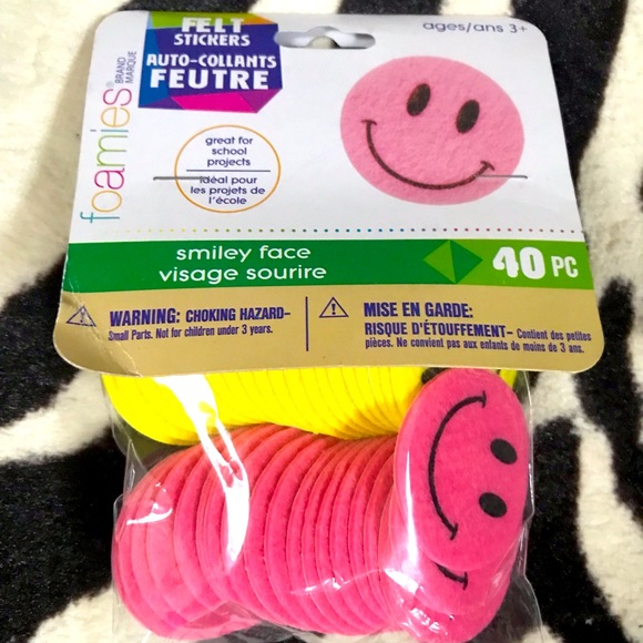 Art | New 4 Piece Felt Sticker Packet | Poshmark